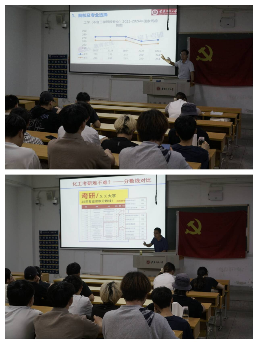 化工系举办2023级考研经验交流暨就业工作推进会